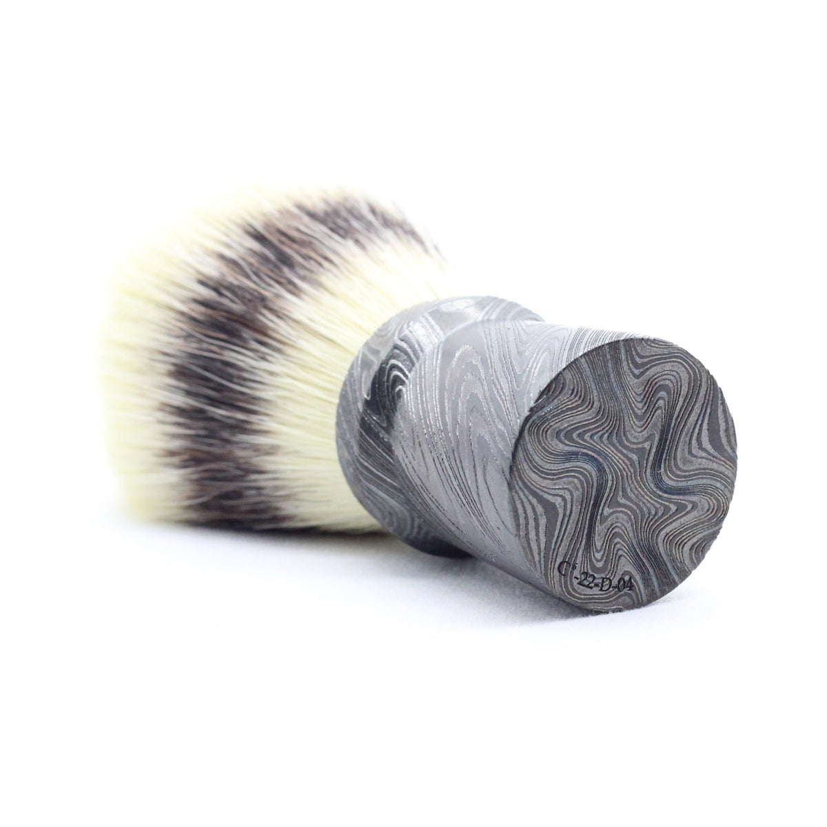 Custom: Damascus Shaving Brush - TaC/DLC. – Carbon Shaving Co.