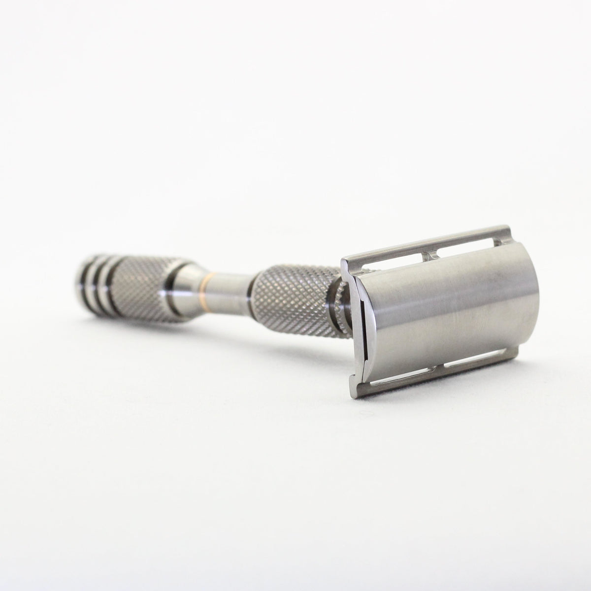 Buy Premium | Rose Gold Inlay | Machined Titanium | Safety Razor ...