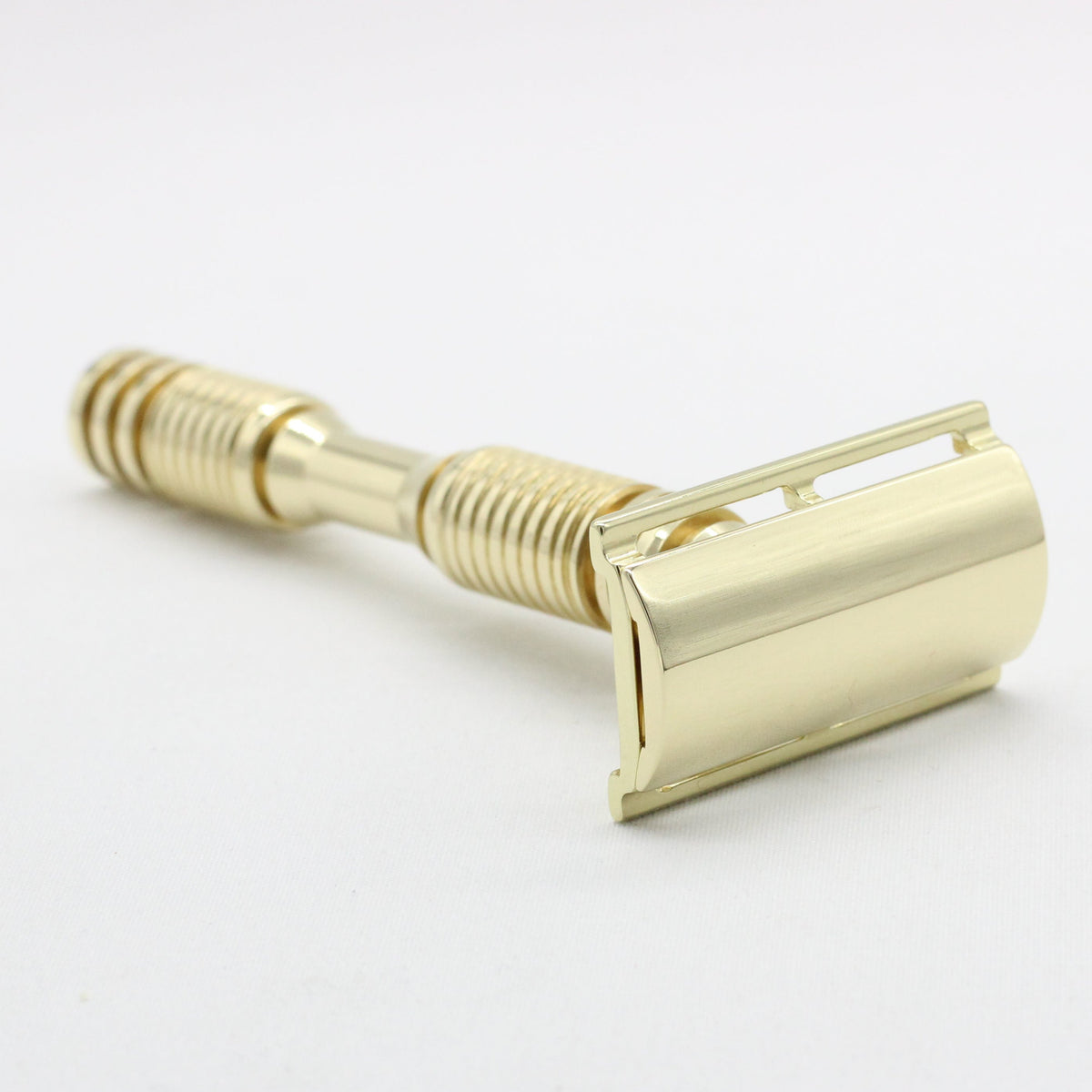 Cx-Brass Safety Razor - Machined - luxury polished - Shaving – Carbon ...